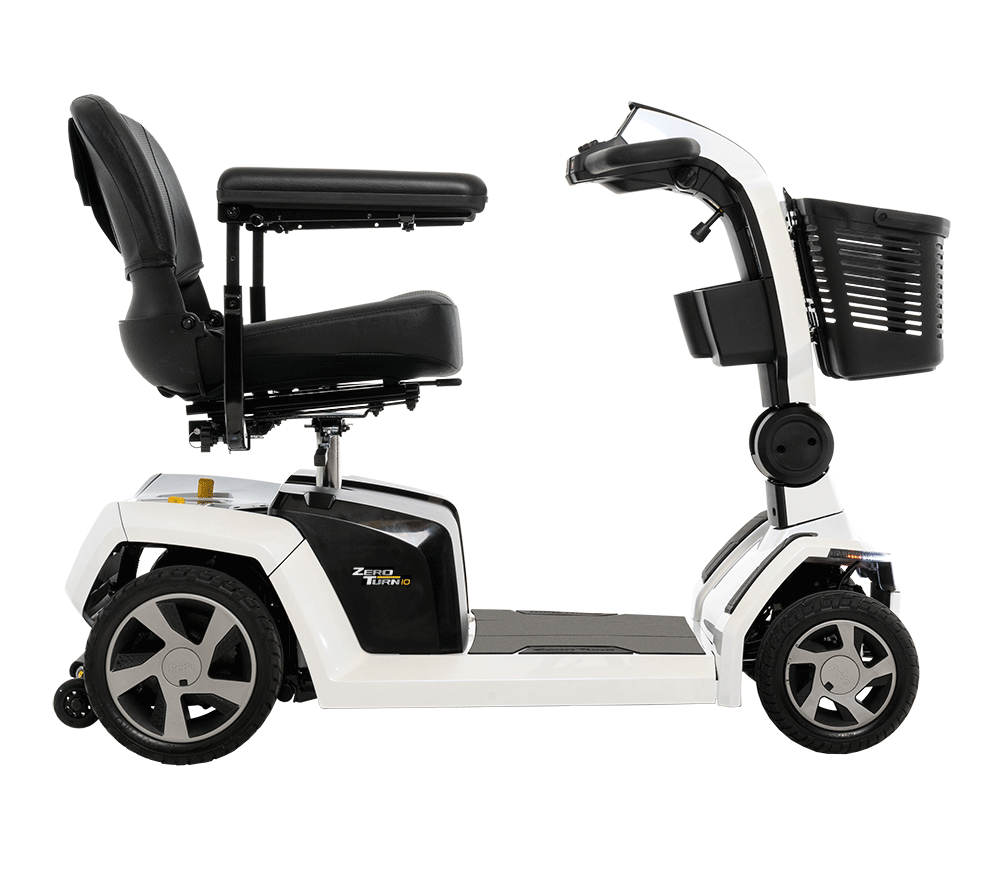 Jazzy Zero Turn 10 4-Wheel | Pride Mobility Products Corporation